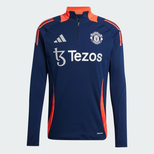 Adidas Manchester United Tiro 24 Training Top - Night Indigo / Bright ...