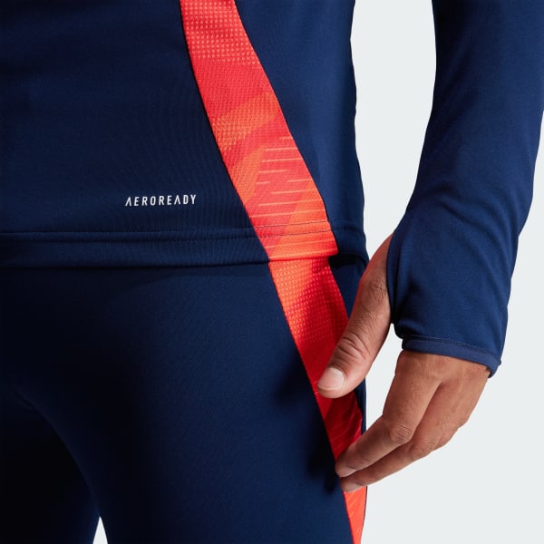 Adidas Manchester United Tiro 24 Training Top - Night Indigo / Bright ...