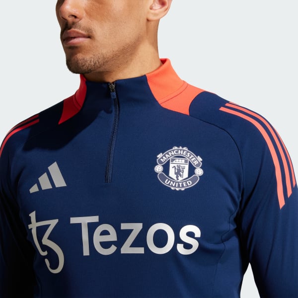 Adidas Manchester United Tiro 24 Training Top - Night Indigo / Bright ...