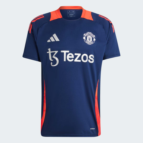 Adidas Manchester United Tiro 24 Training Jersey - Night Indigo ...