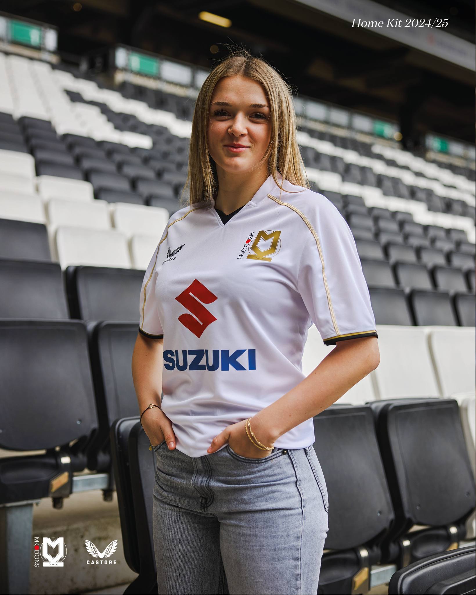 Milton Keynes Dons 24/25 Castore Home Kit