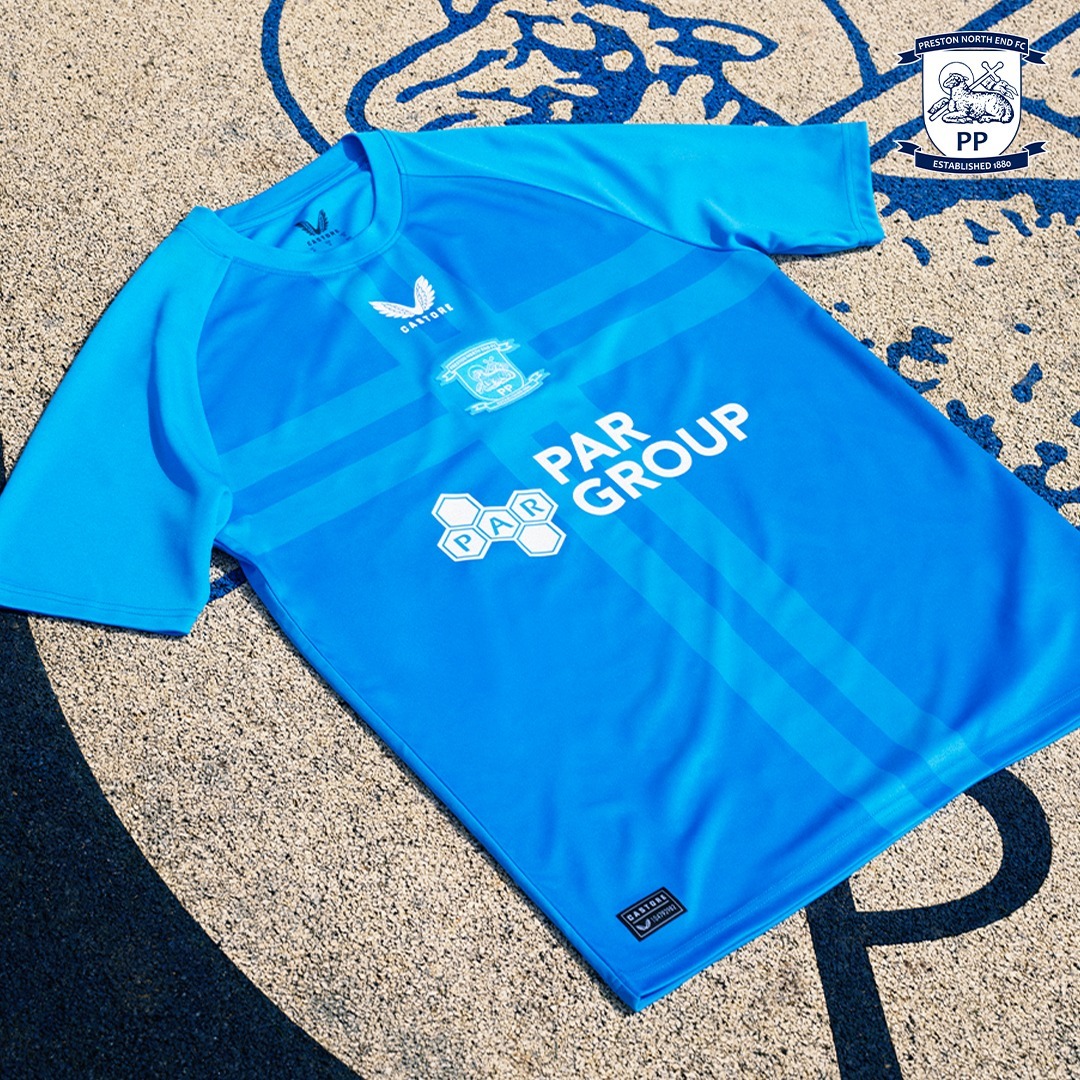 Preston North End 24/25 Castore Away Kit - Football Shirt Culture ...