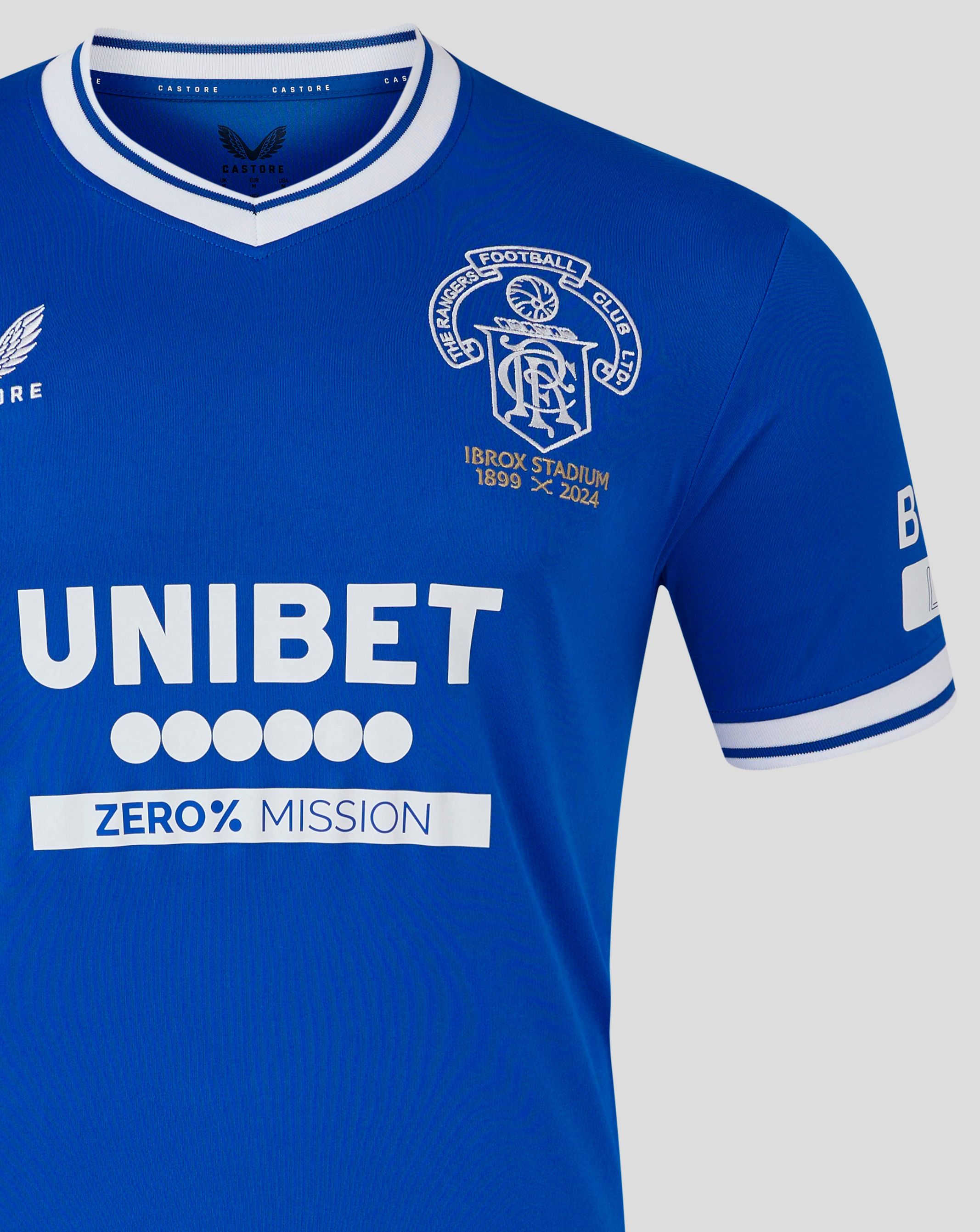 Rangers 2024 Castore Ibrox 125 Heritage Kit - Football Shirt Culture ...