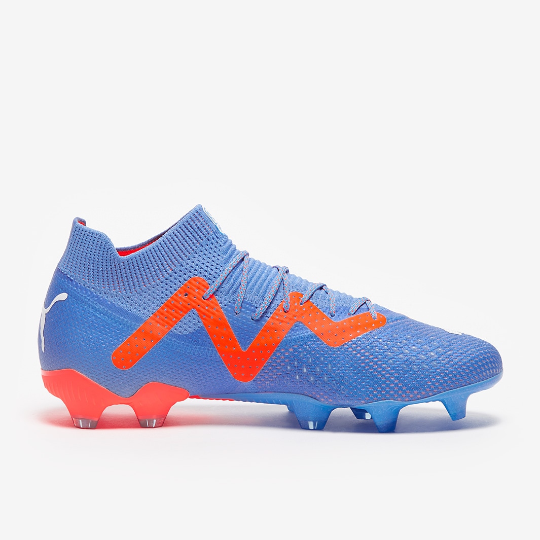 Puma Future Ultimate FG/AG Supercharge - Blue Glimmer / Puma White ...