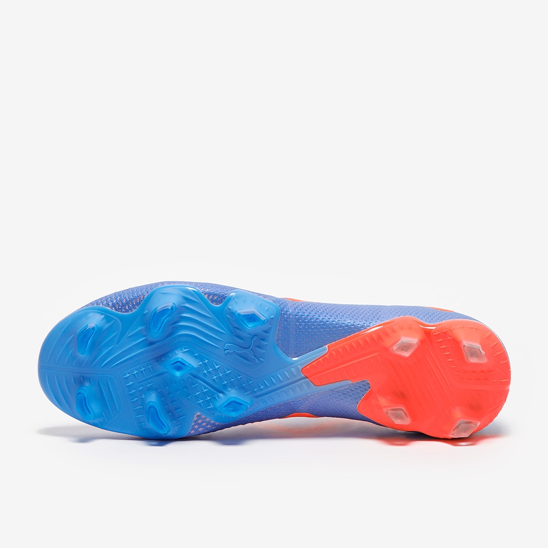 Puma Future Ultimate Low FG/AG Supercharge - Blue Glimmer / Puma White ...