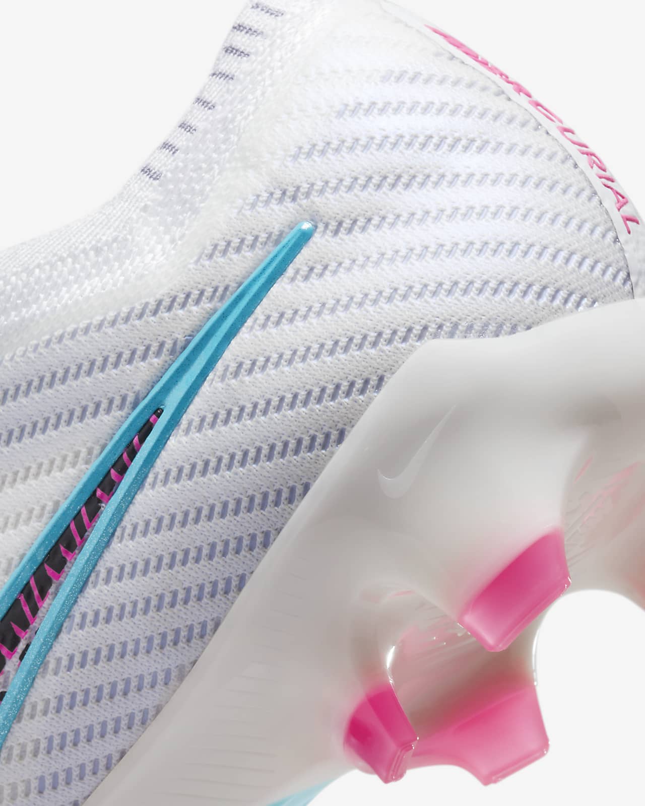 Nike Zoom Mercurial Vapor 15 Elite FG Blast - White / Pink Blast ...