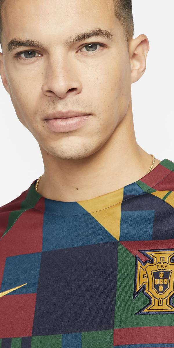 Portugal 2022 Nike Pre-Match Football Top - Football Shirt Culture ...