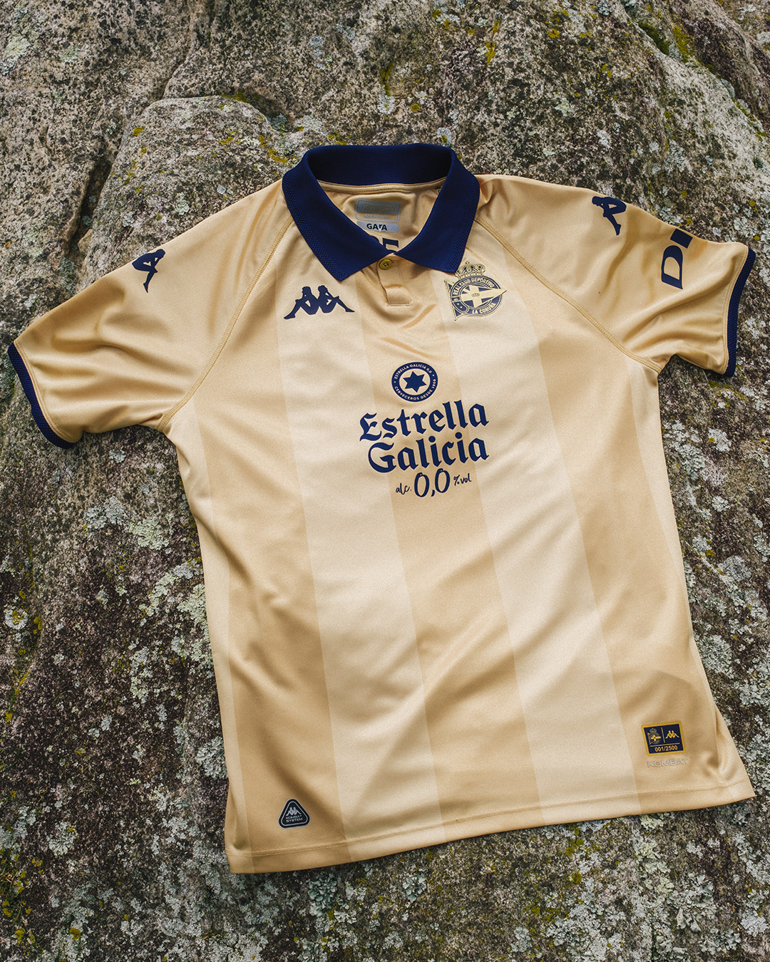 Deportivo La Coruña 2025 Kappa 25th Anniversary Shirt