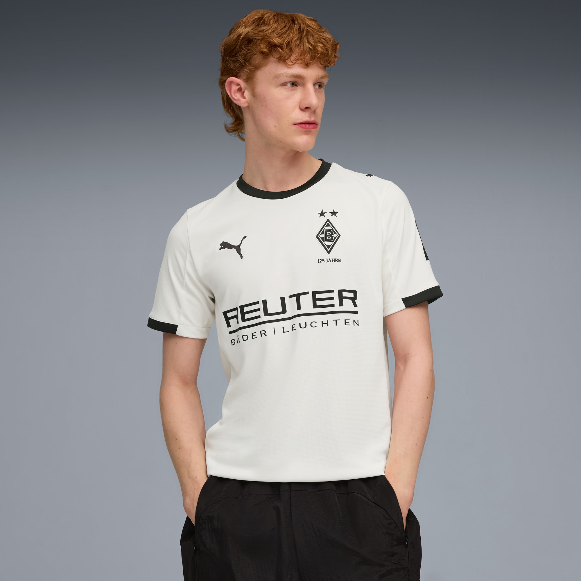 Borussia Mönchengladbach 25/26 Puma 125th Anniversary Home Kit ...