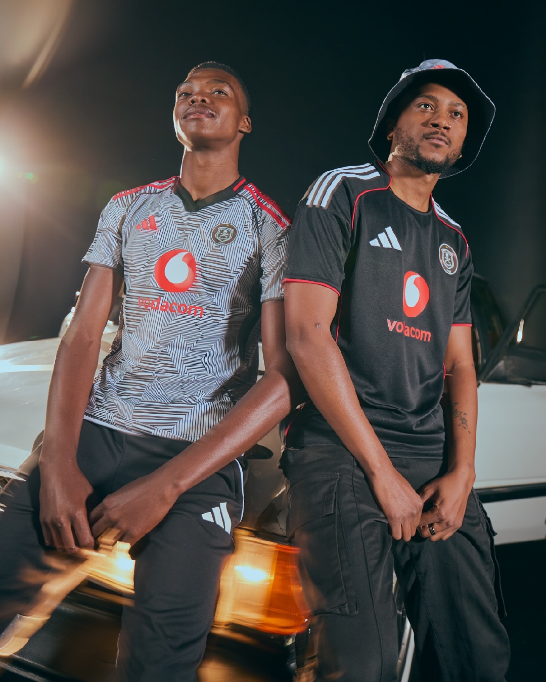 Orlando Pirates 25/26 Adidas Home and Away Kits - Football Shirt ...