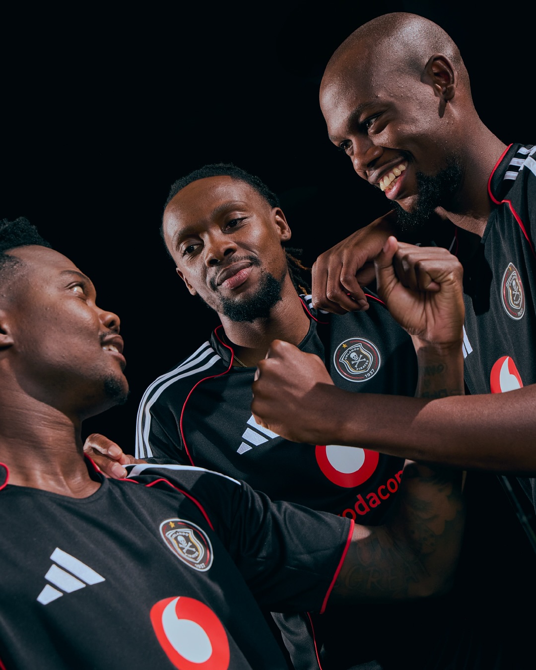 Orlando Pirates 25/26 Adidas Home and Away Kits - Football Shirt ...