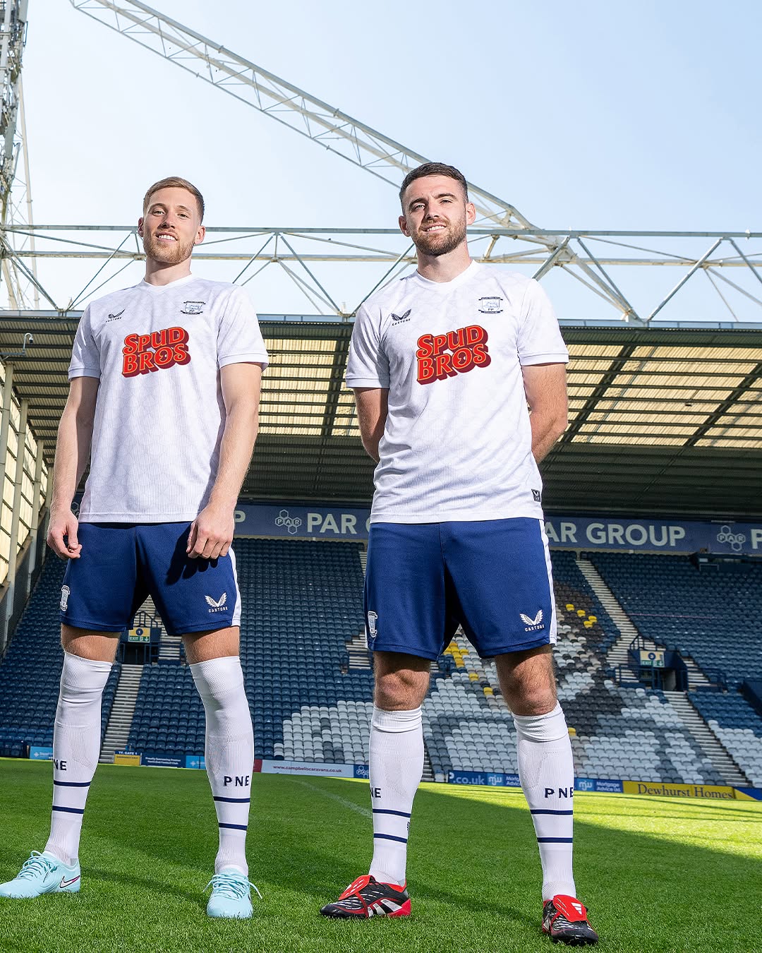 Preston North End 25/26 Castore Home Kit - Football Shirt Culture ...