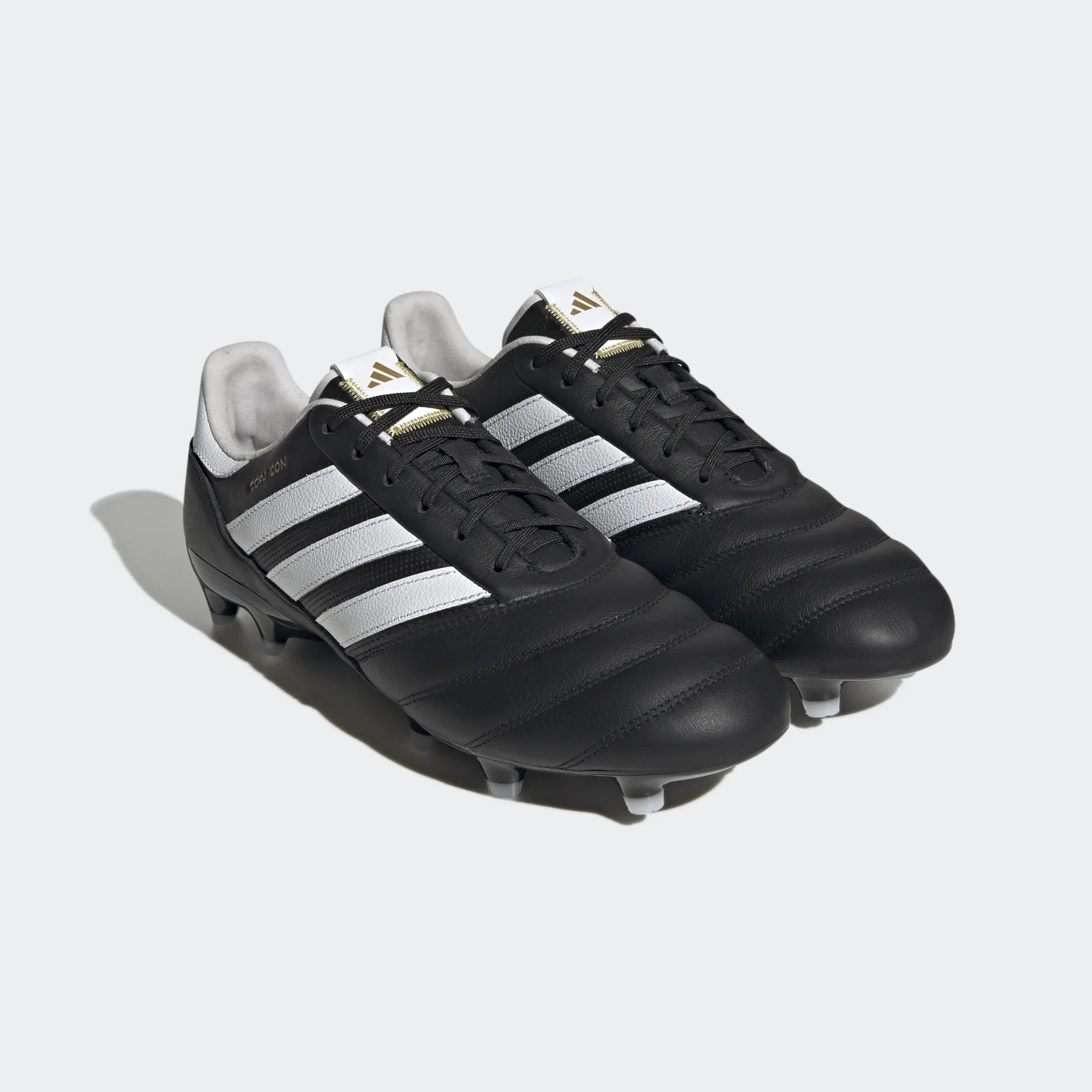 Adidas Copa Icon FG - Core Black / Cloud White / Gold Metallic ...