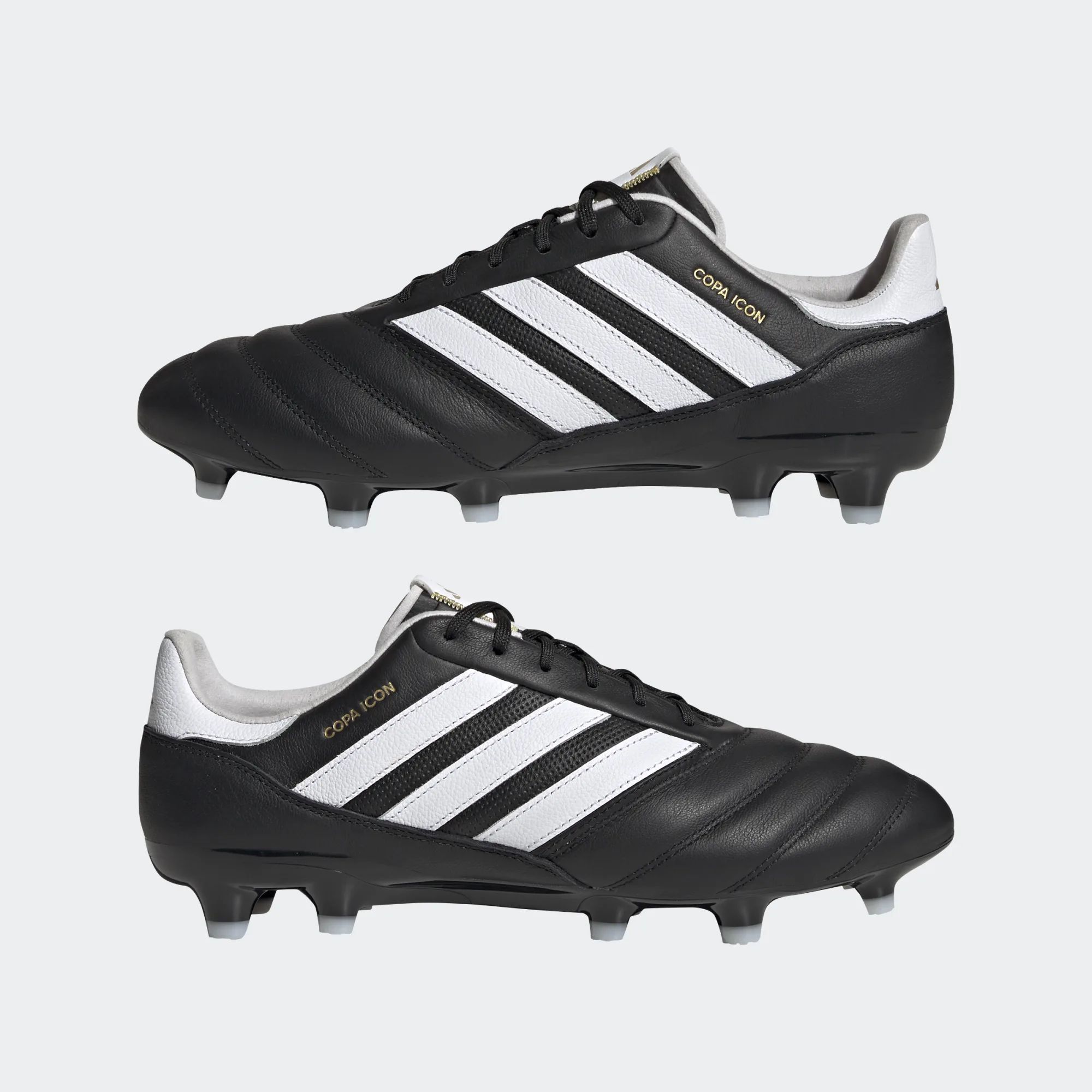 Adidas Copa Icon FG - Core Black / Cloud White / Gold Metallic ...