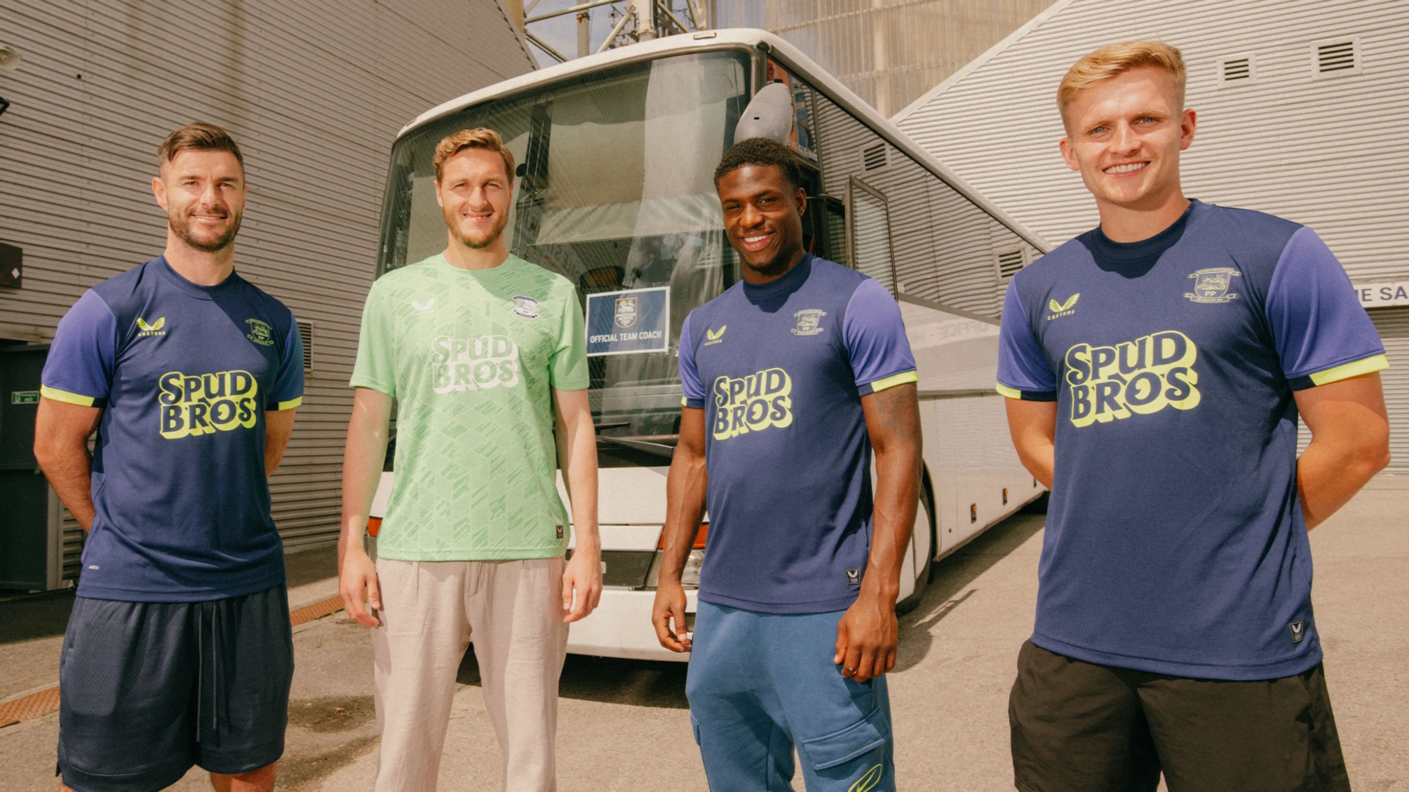 Preston North End 25/26 Castore Away Kit - Football Shirt Culture ...