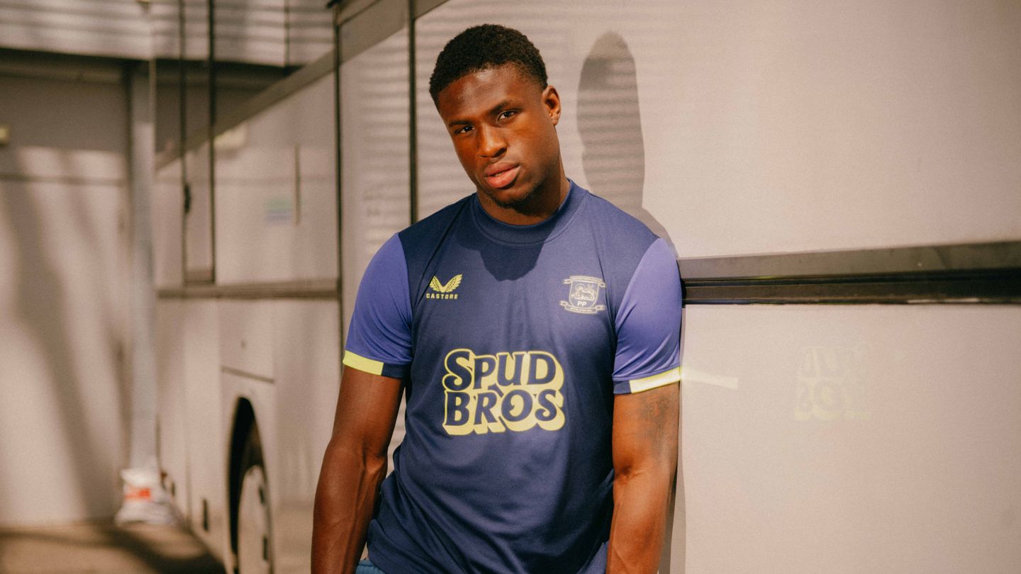 Preston North End 25/26 Castore Away Kit - Football Shirt Culture ...