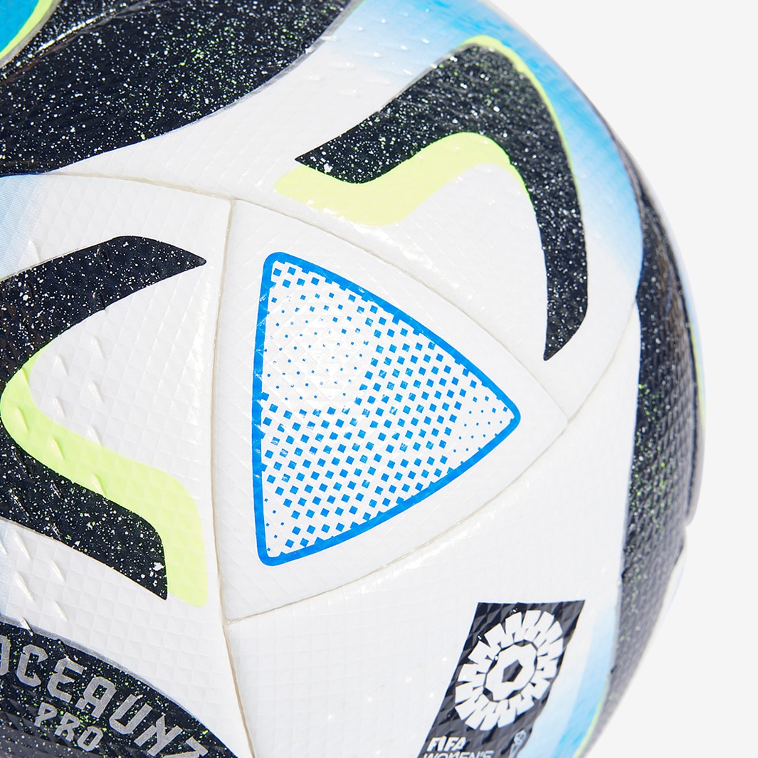 adidas Womens OCEAUNZ Pro World Cup Ball - White / Navy / Blue / Lucid ...