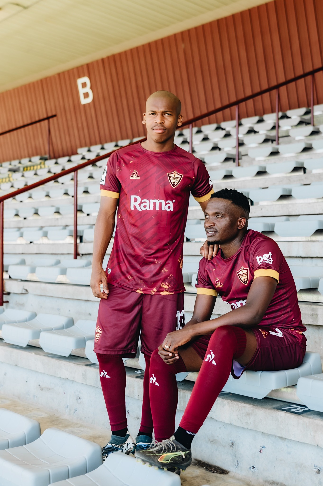 Stellenbosch 25/26 Le Coq Sportif Home and Away Kits