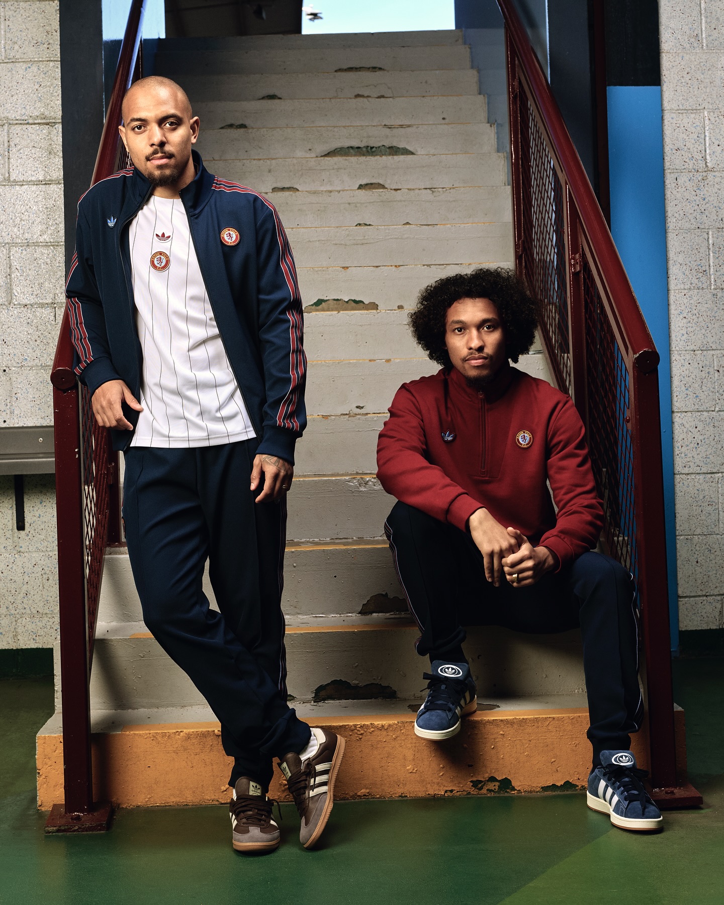 Aston Villa 2025 Adidas Originals Terrace Icons Collection