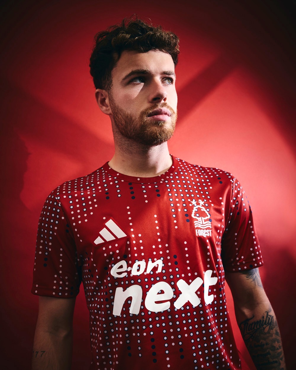 Nottingham Forest 25/26 Adidas Europe Pre-match Jersey