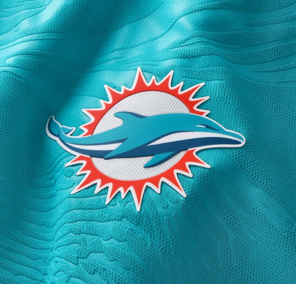 Miami Dolphins 2025 Fanatics NFL Football x Football Fan Top - Football ...