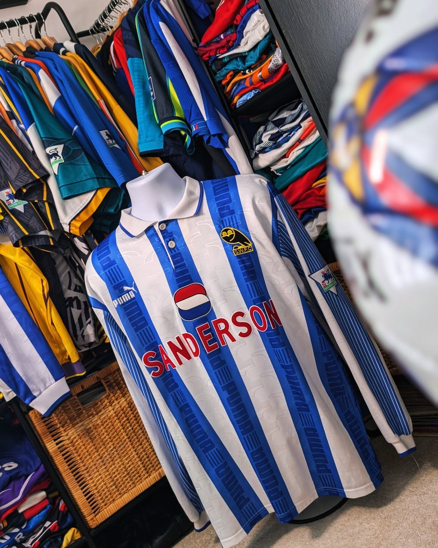 Football Shirt Collector | Woody: The Chris Waddle Match Worn is my ...