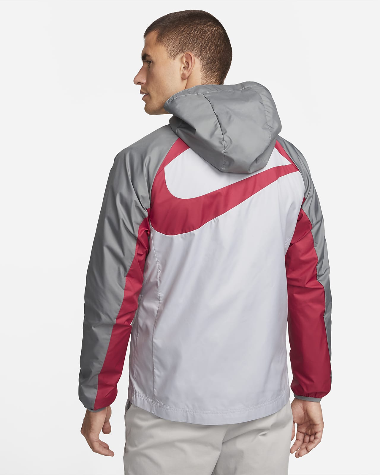 Liverpool F.C. AWF Full-Zip Football Jacket - Wolf Grey / Smoke Grey ...