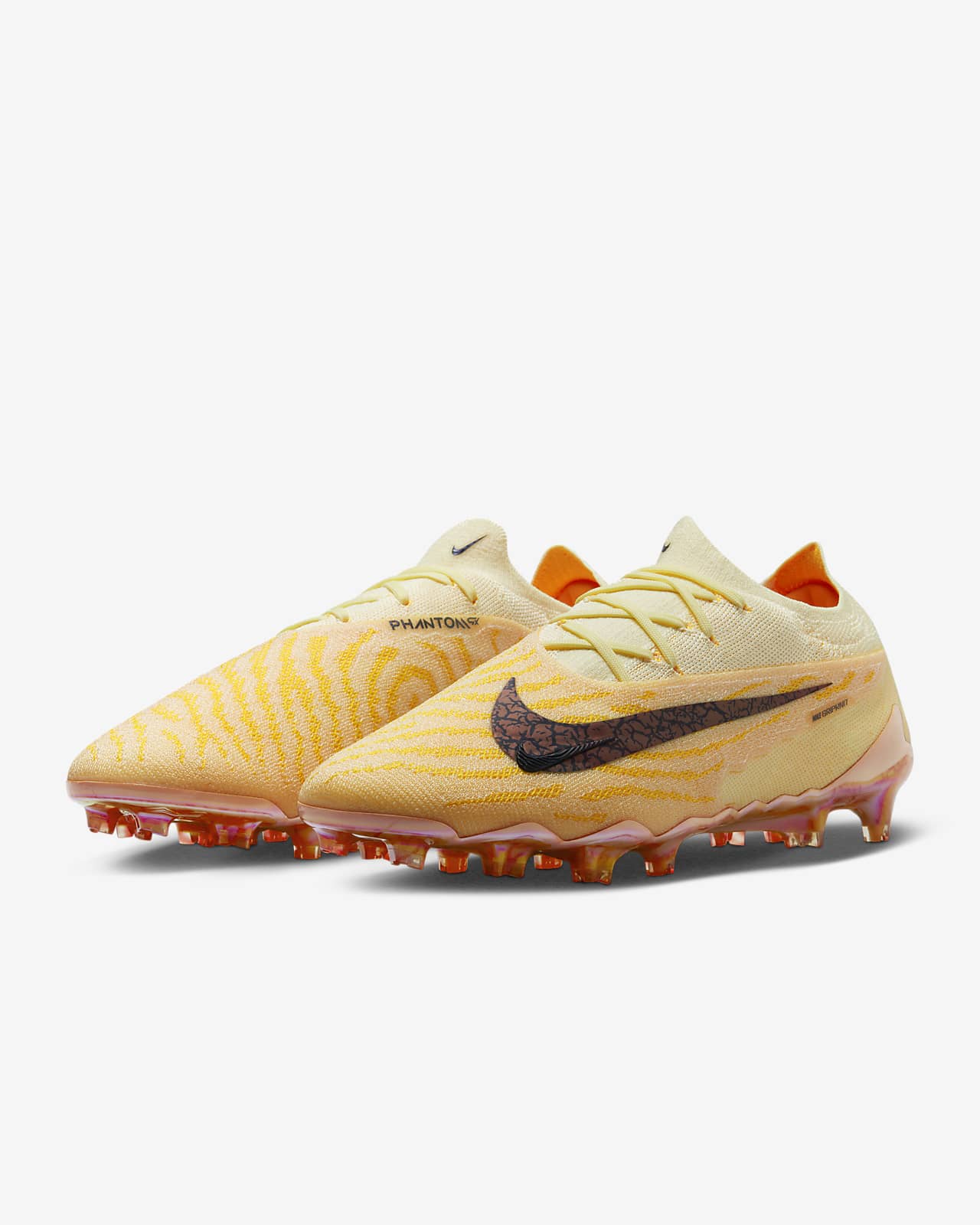 Nike Gripknit Phantom GX Elite FG SE Blaze - Citron Tint / Burgundy ...