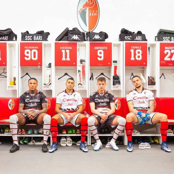 Bari x LC23 2023 Kappa Special Edition Home Kit - Football Shirt ...