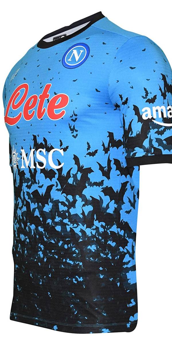 SSC Napoli 2022 EA7 Halloween Kit - Football Shirt Culture - Latest ...