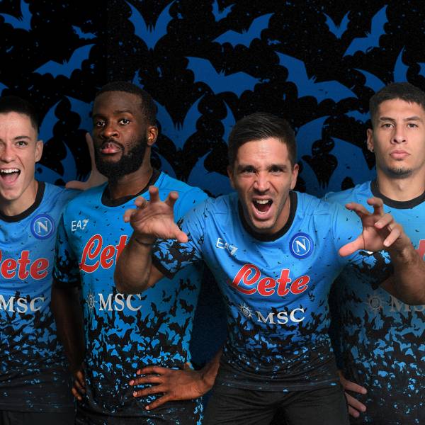 SSC Napoli 2022 EA7 Halloween Kit - Football Shirt Culture - Latest ...