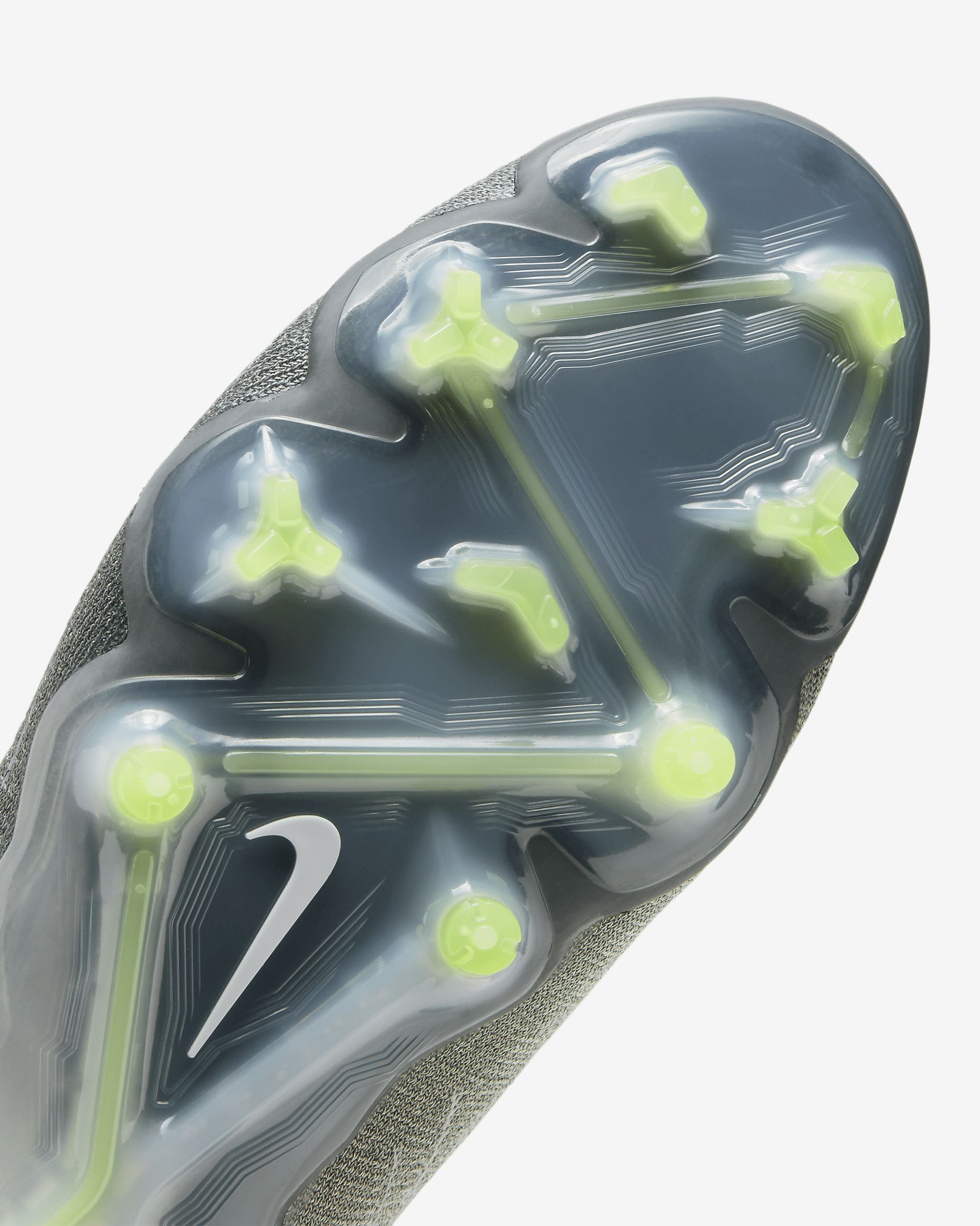 Nike Gripknit Phantom GX Elite Fusion FG - Black / White / Blue Glow / Volt - Football Shirt ...