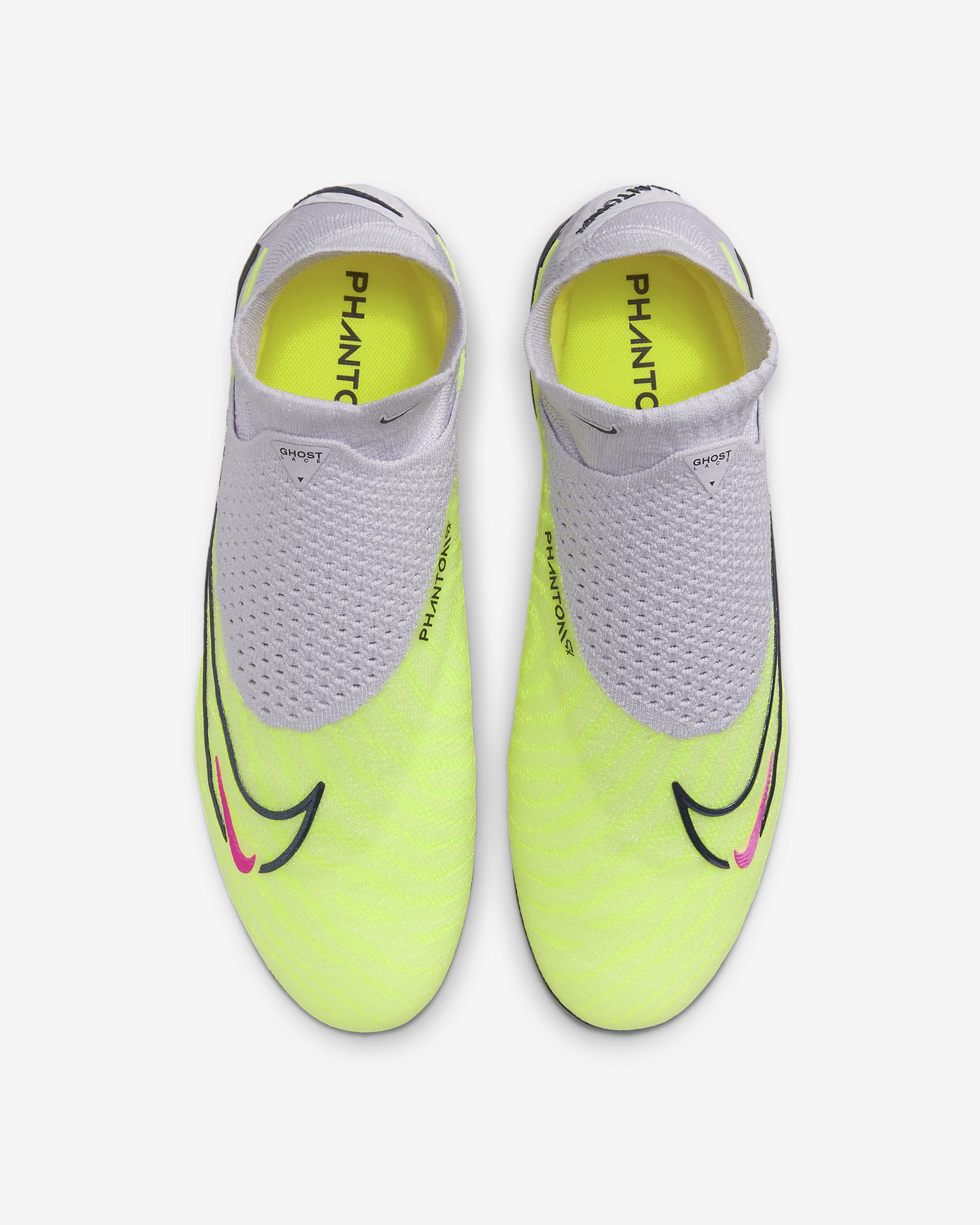 Nike Gripknit Phantom GX Elite DF FG - Barely Volt / Barely Grape ...