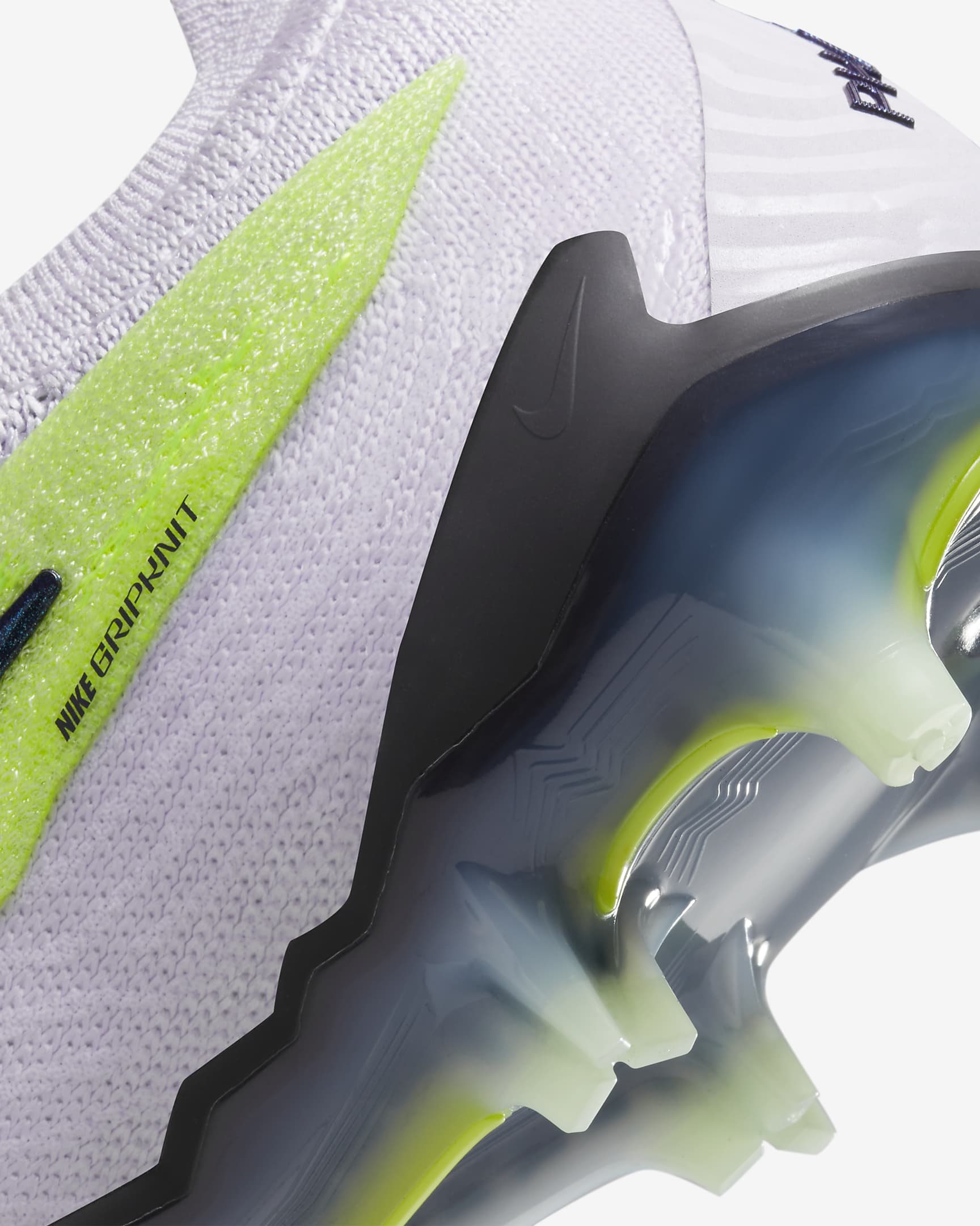 Nike Gripknit Phantom GX Elite FG - Barely Volt / Barely Grape / Gridiron