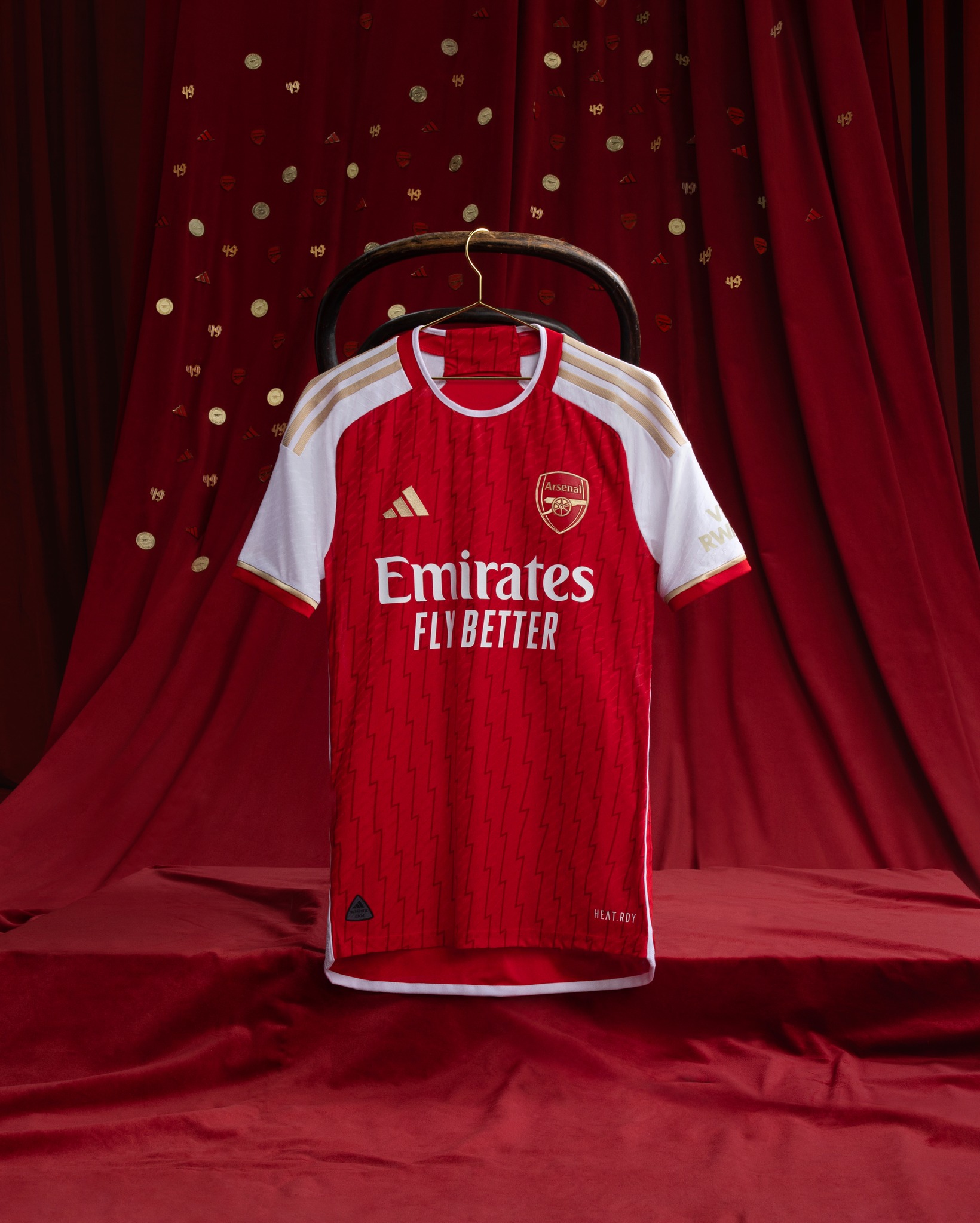 Arsenal 2023 24 Adidas Home Kit Arsenal 2023 24 Adidas Home Kit