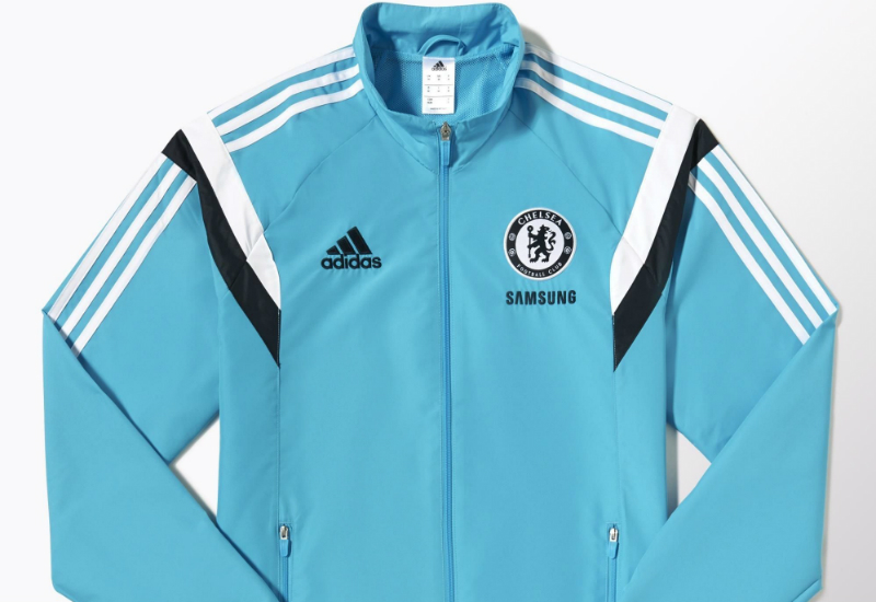 Adidas Chelsea FC Presentation Jacket - Intense Blue / White / Dark ...
