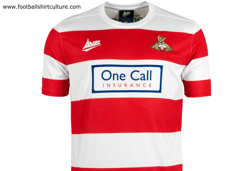 Doncaster Rovers 15/16 Avec Home Football Shirt - Football Shirt ...