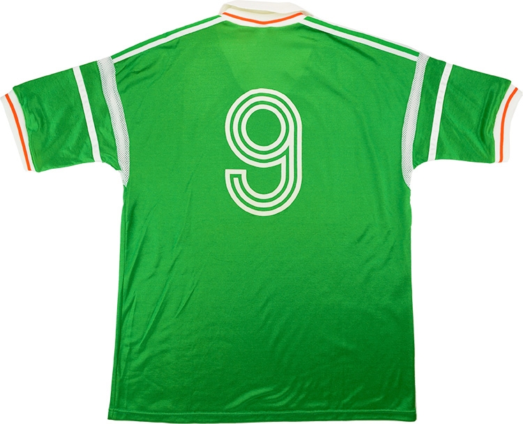 Adidas 1988 Ireland Match Worn European Championship Home Shirt ...