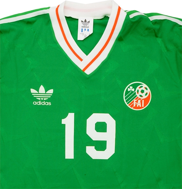 Adidas 1992 Ireland Match Issue US Cup Home Shirt - Football Shirt ...