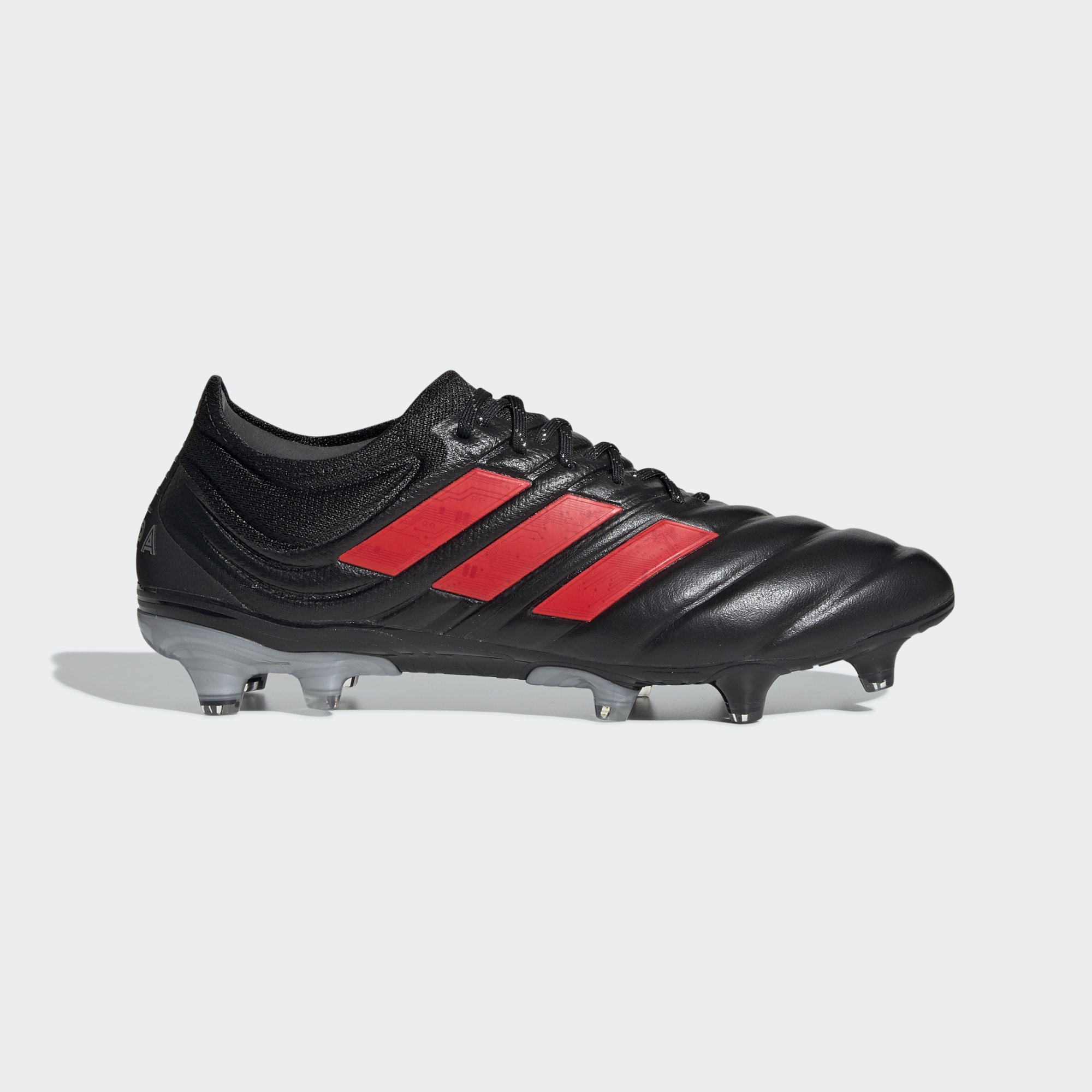 Adidas Copa 19.1 FG 302 Redirect - Core Black / Hi-Res Red / Silver Met ...