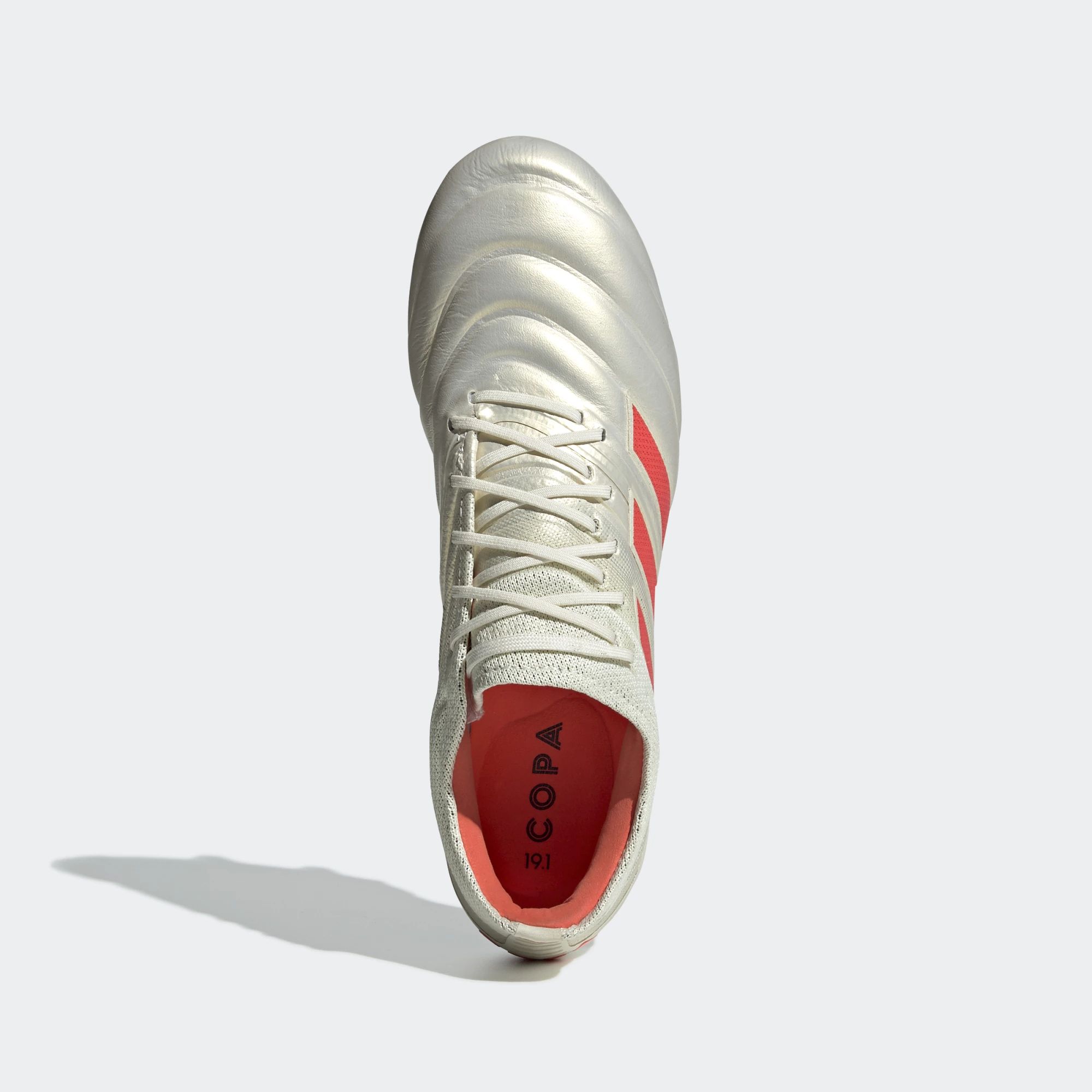 Adidas Copa 19.1 FG Initiator - Off White / Solar Red / Core Black ...