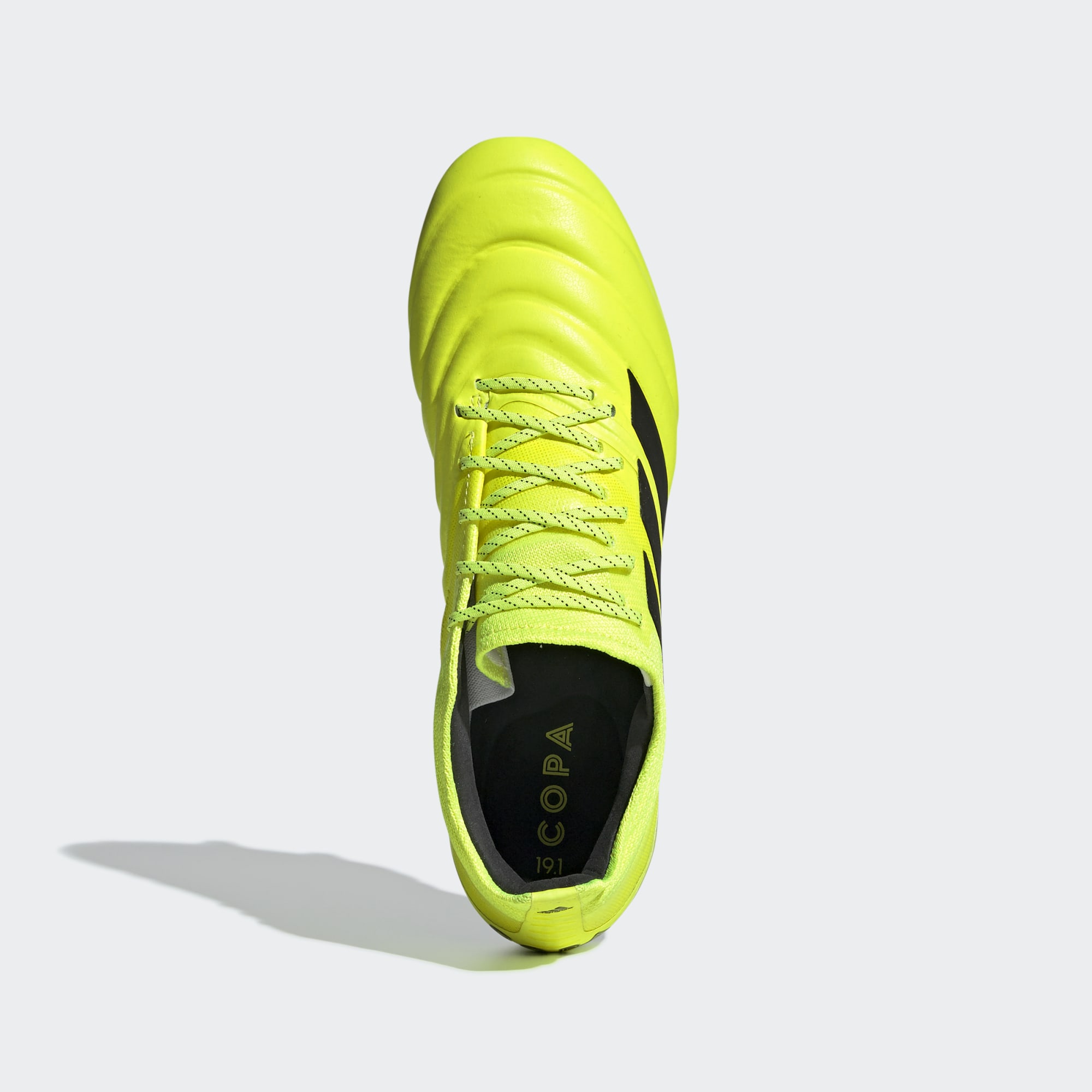 Adidas Copa 19.1 FG Hard Wired - Solar Yellow / Core Black / Solar ...