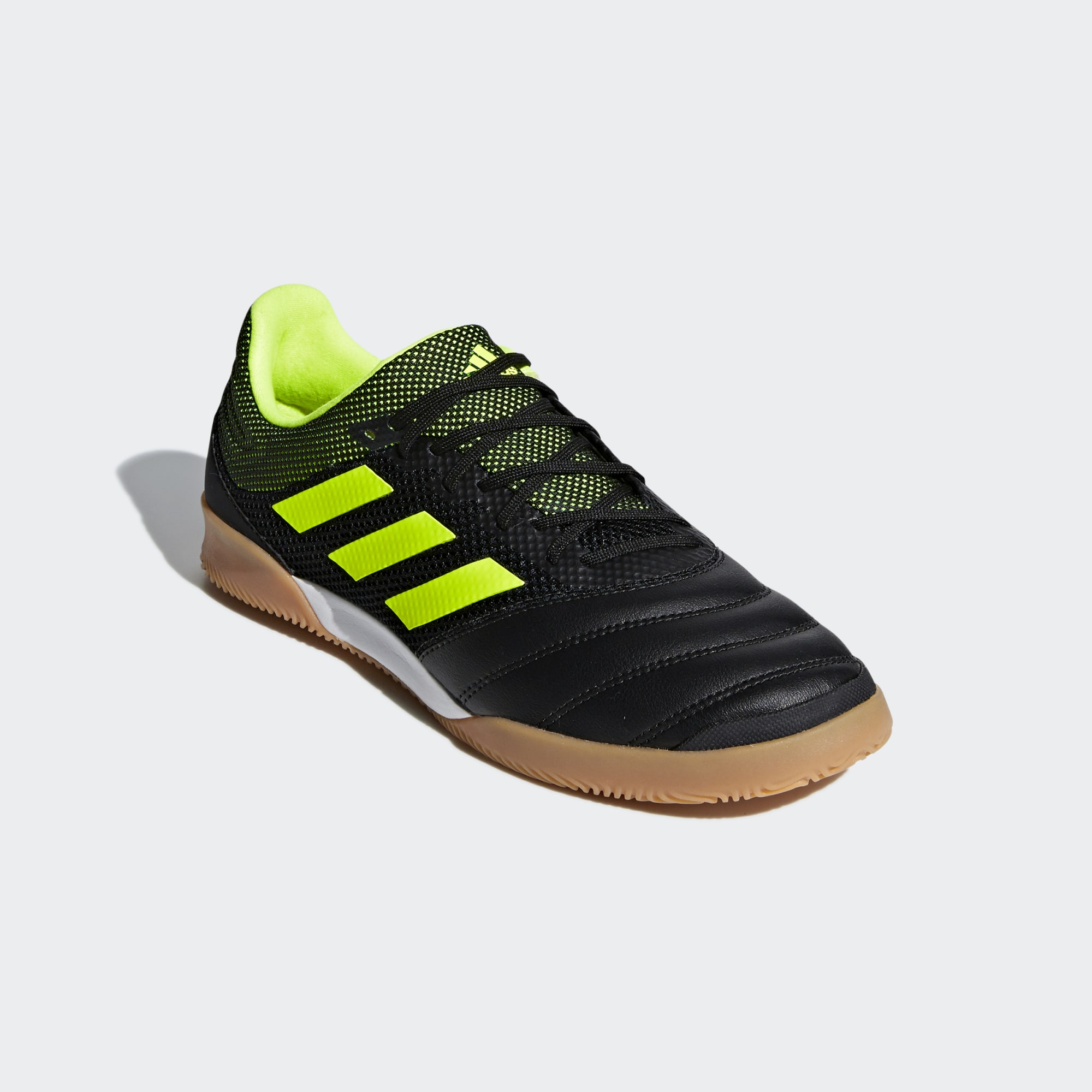 Adidas Copa 19.3 IN Sala Exhibit Shoes - Core Black / Solar Yellow / Gum M1
