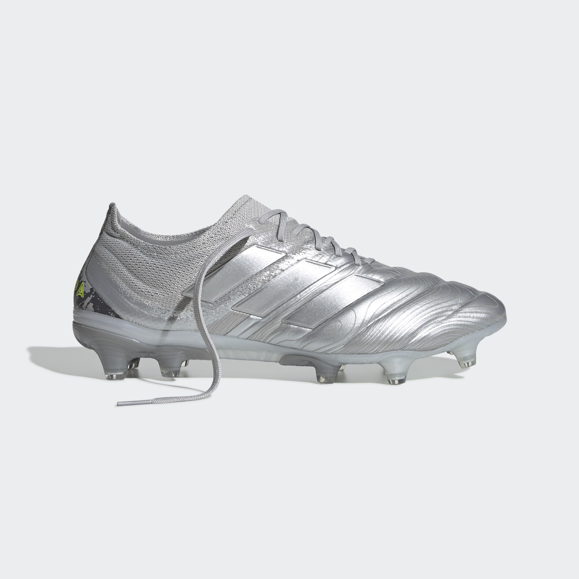 Adidas Copa 20.1 Encryption - Silver Met / Silver Met / Solar Yellow ...