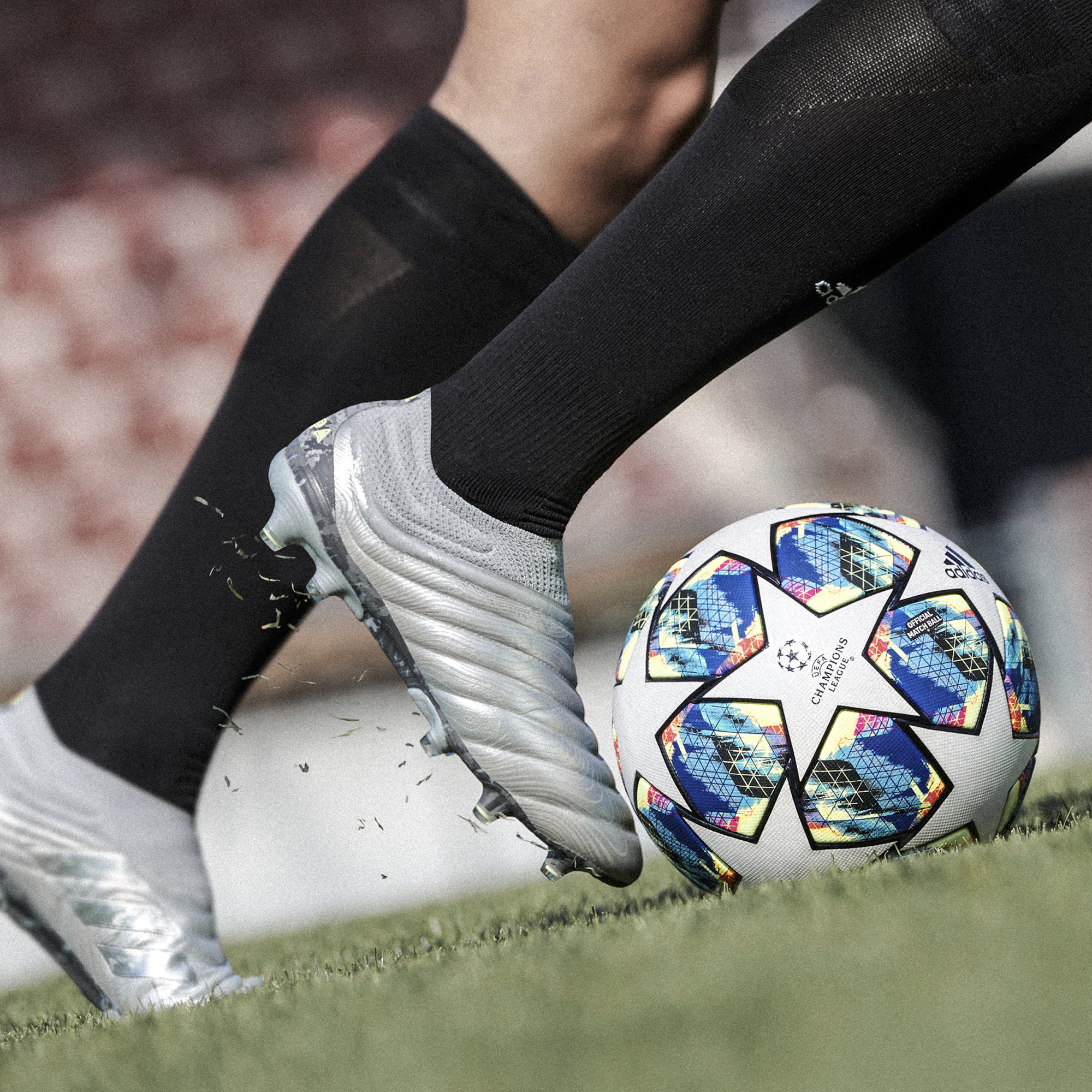 Adidas Copa 20+ FG Encryption - Silver Met / Silver Met / Solar Yellow ...