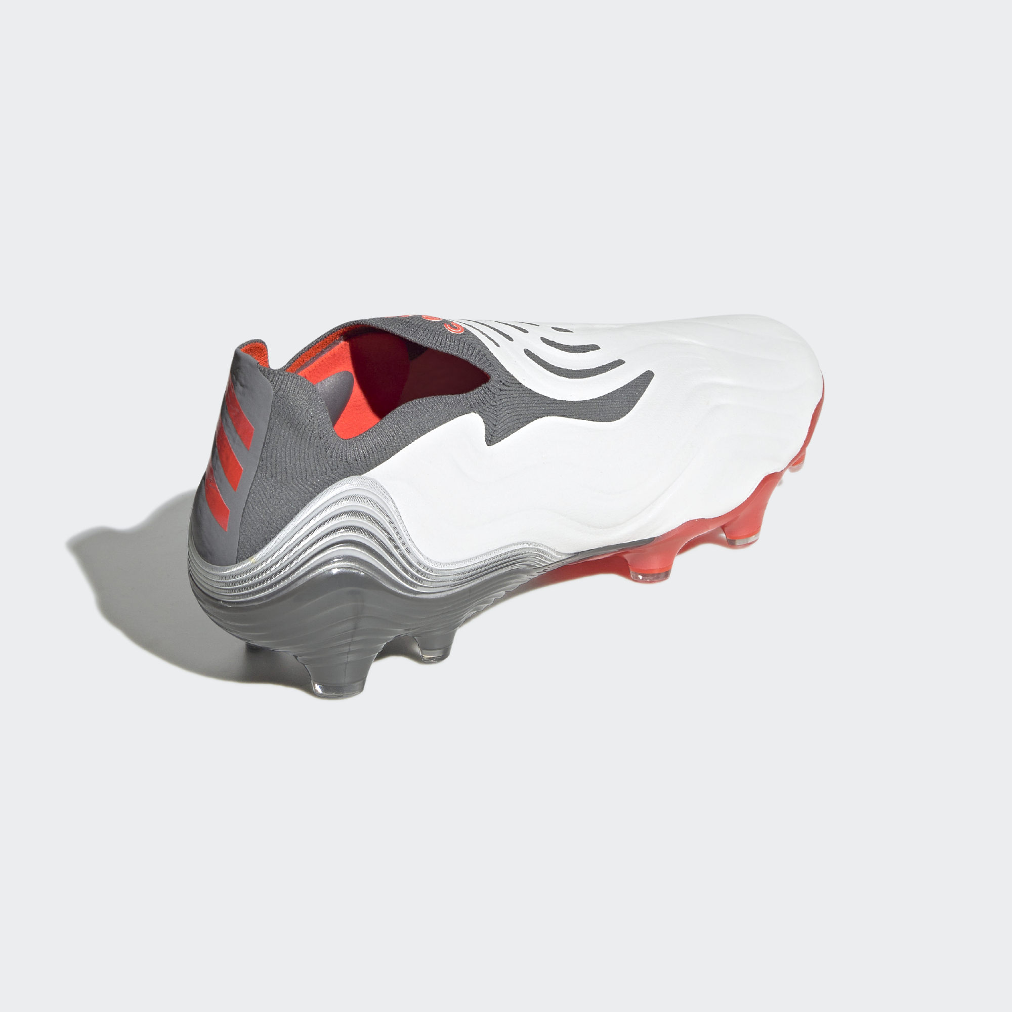 Adidas Copa Sense+ FG WhiteSpark - Cloud White / Iron Metallic / Solar ...