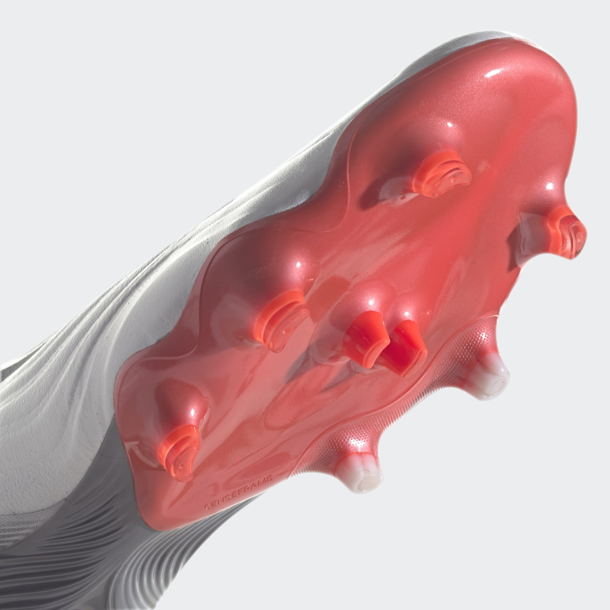 Adidas Copa Sense+ FG WhiteSpark - Cloud White / Iron Metallic / Solar ...