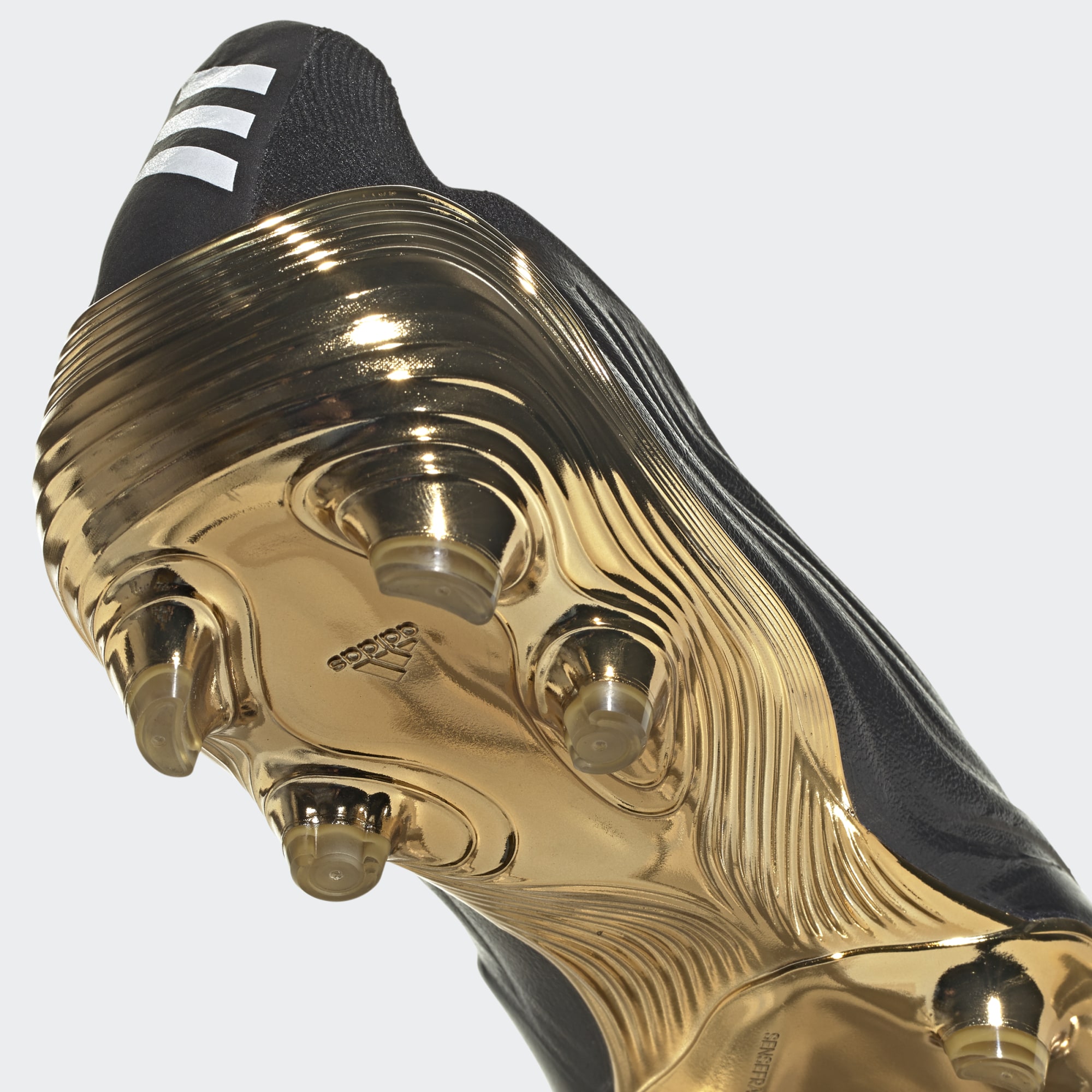 Adidas Copa Sense+ FG Superlative - Core Black / Cloud White / Gold ...