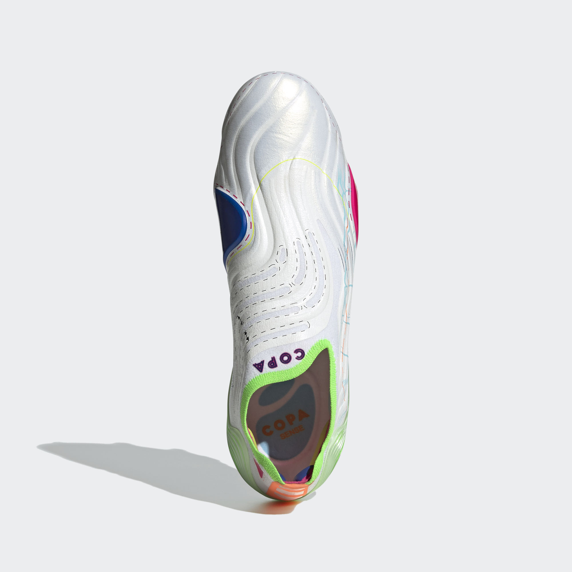 Adidas Copa Sense+ Inner Life FG - Cloud White / Solar Yellow / Shock ...