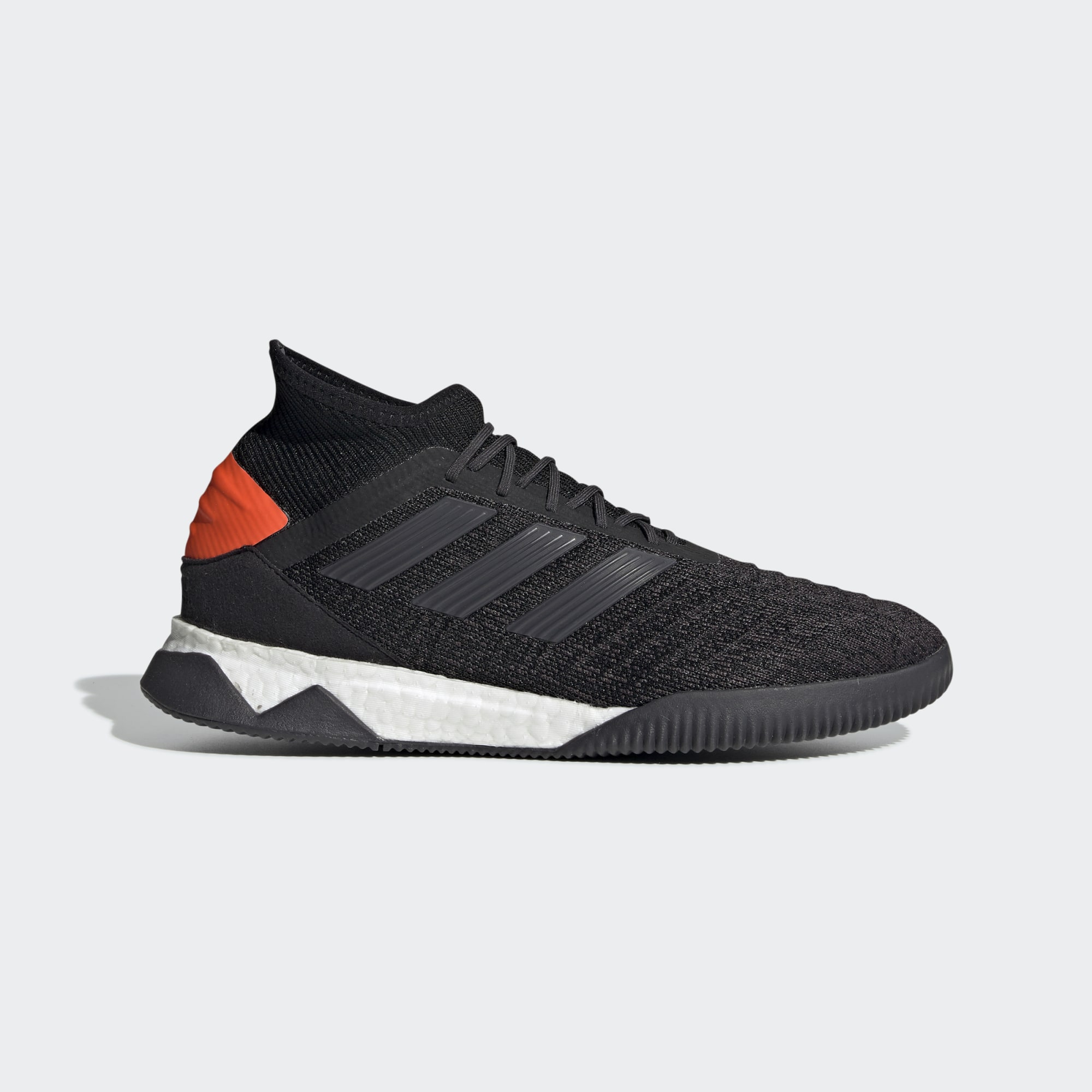 Adidas Predator 19.1 Trainers - Core Black / Utility Black / Solar ...